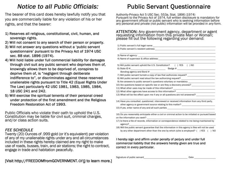 PSQ – Freedom from Government